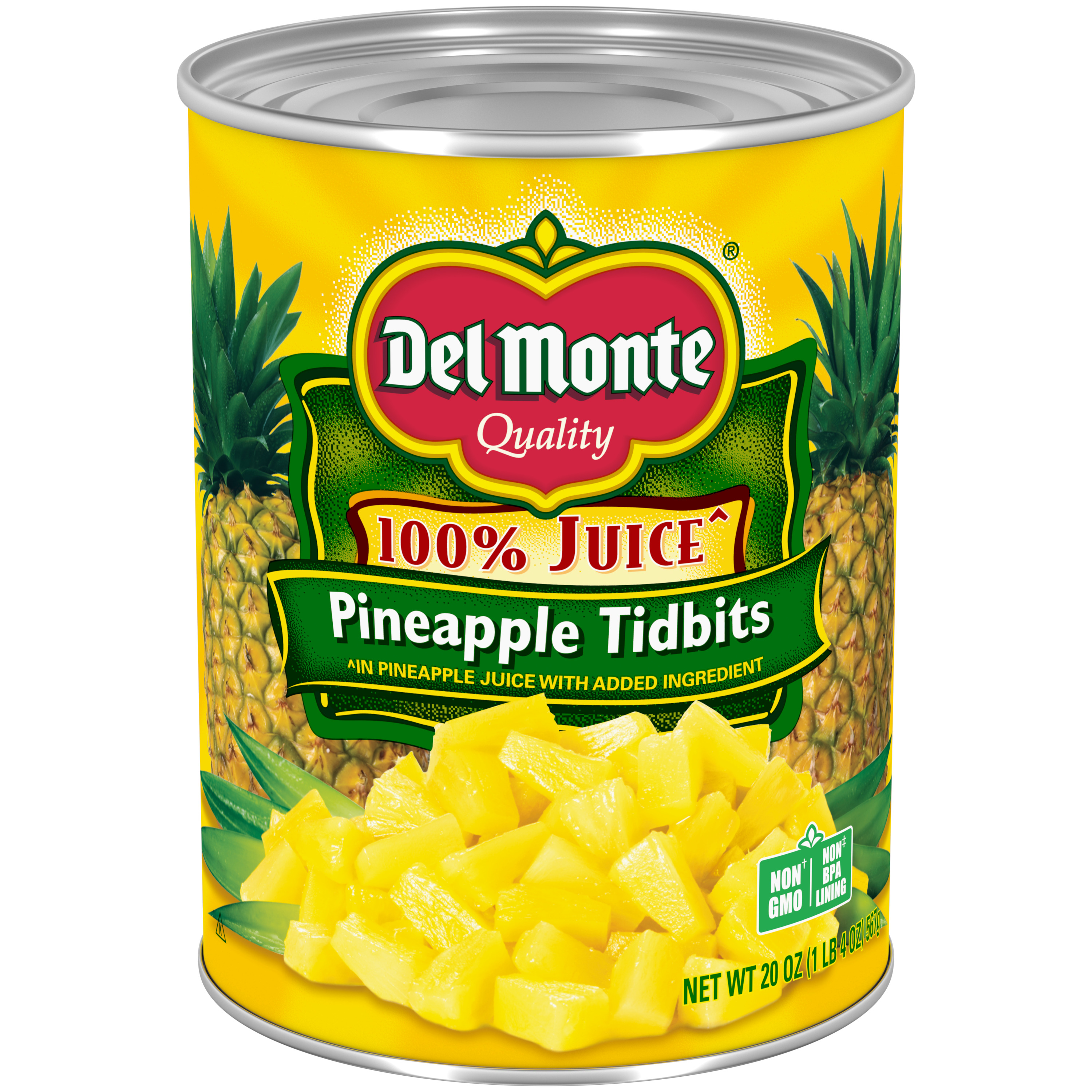 100% Pineapple Juice Cans | Del Monte®